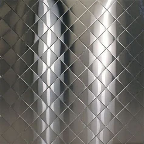 Stainless Steel Patterned Sheets At ₹ 370kg Stainless Steel Sheets
