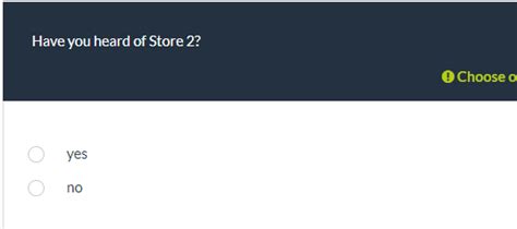 Pipe Random Store Name To A Set Of Questions From A List Of Store Name