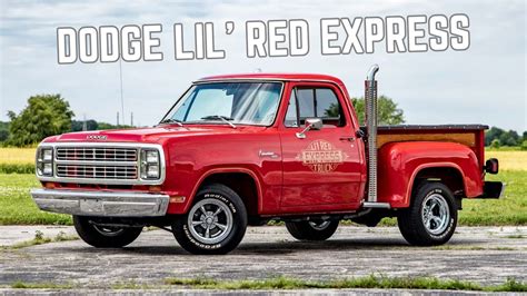 The Legendary Dodge Lil Red Express A High Performance Icon Youtube