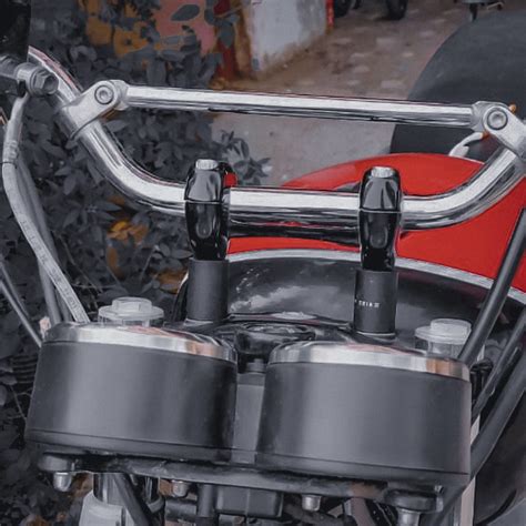 Handlebar Riser For Re Interceptor 650 By Adv Tribe