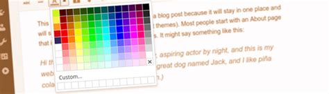 How To Customize A WordPress Themes Colors