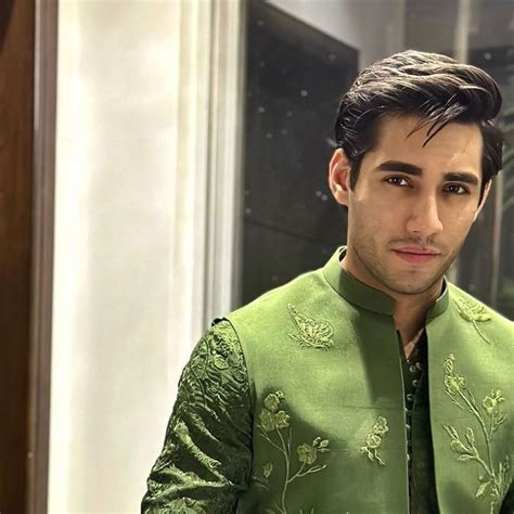 Fitted Green Nehru Jacket For Eid Faiza Saqlain Menswear Mens Ethnic