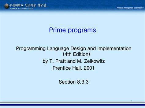 Ppt Prime Programs Powerpoint Presentation Free Download Id9687911
