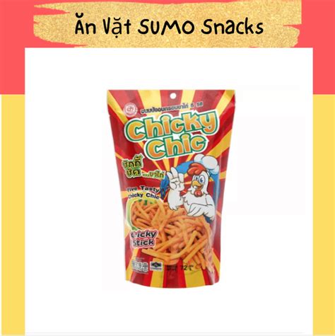 Snack Que Chicky Stick Gói 72g Ăn Vặt Sumo Snack Lazada Vn