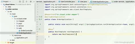 黑马学springcloud：微服务and服务拆分 spring cloud 项目 模块 划分 csdn博客