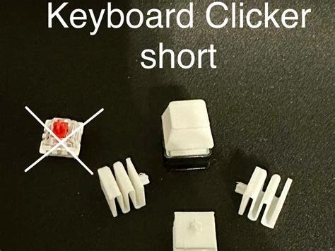 Keyboard Clicker Short Silent By 3dcrafts Makerworld