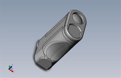 激光测距仪solidworks 2016模型图纸下载 懒石网