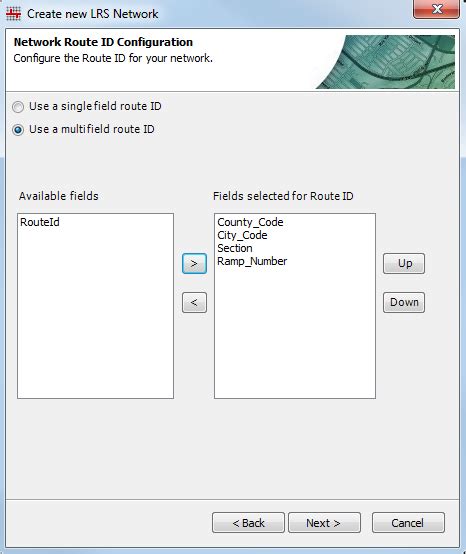 Creating An Lrs Network—arcmap Documentation