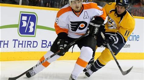 Danny Briere Is Banged Up Again Nbc Sports
