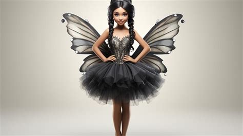 Premium Photo A 3d Rendered Photo Of Mini Animated Doll Design