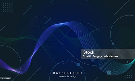 추상파 배경 디자인 요소입니다 디지털 주파수 트랙 이퀄라이저 양식에 일치시키는 라인 아트 곡선 물결 선 부드러운 스트라이프 벡터 건강관리와 의술에 대한 스톡 벡터 아트 및