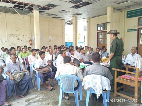 ပုဏ္ဏားကျွန်းမြို့၌ မုန်တိုင်းဘေးဒဏ်သင့်သည့် ကျေးရွာအုပ်စုများသို့ ကယ်ဆယ်ရေးပစ္စည်းများ ထောက