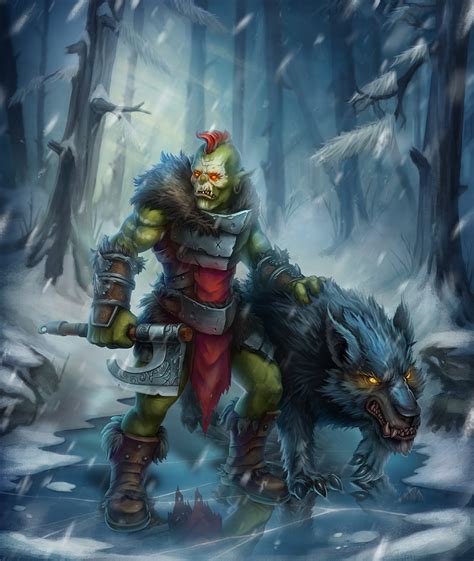 Orc Hunter Wow Art Orc Hunter Wow Art