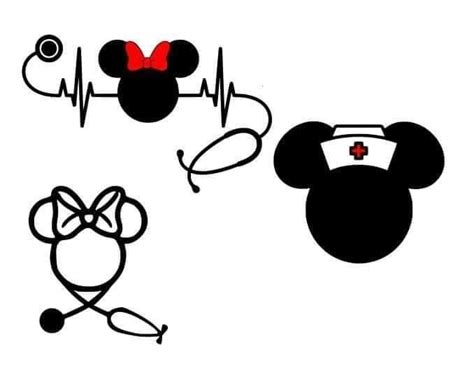 Pin By Karen Erickson On Mickey And Minnie Nurse Crafts Nurse Art