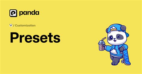 Presets Panda Css