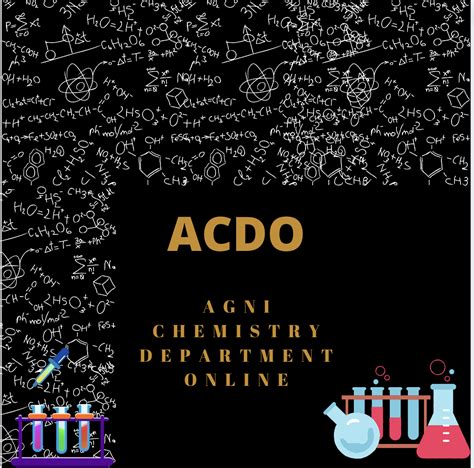 Welcome To Acdoagni Chemistry Department Online