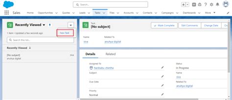 What Is Task In Salesforce Forcelearn