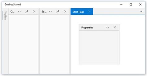 Getting Started With UWP Docking Control Syncfusion