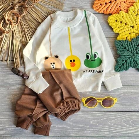 خرید و قیمت بلوز شلوار جوجه و قورباغه دخترانه و پسرانه مناسب 6 ماه تا