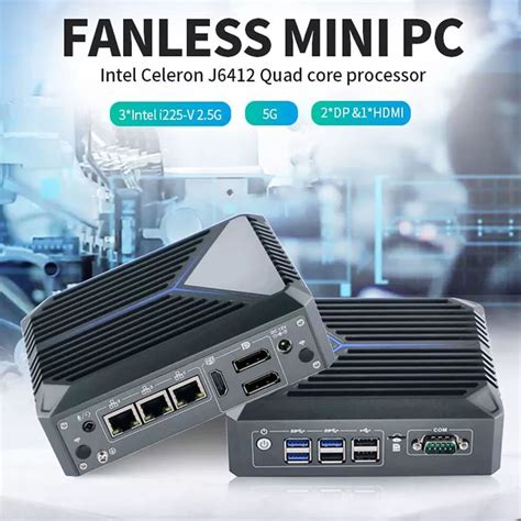 FanlessTech Triple Intel 2 5GbE LAN FanlessTech Triple Intel 2 5GbE LAN