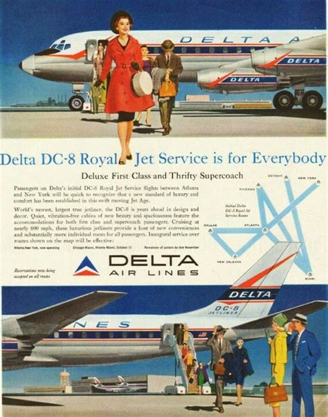 Delta 1950 Vintage Airline Ads Delta Airlines Vintage Airline Posters