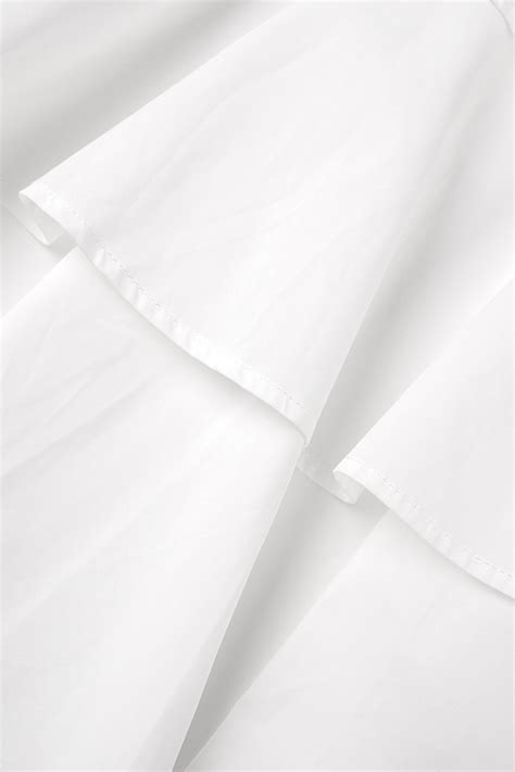 Wholesale White Sexy Casual Solid Patchwork Backless Strapless Tops