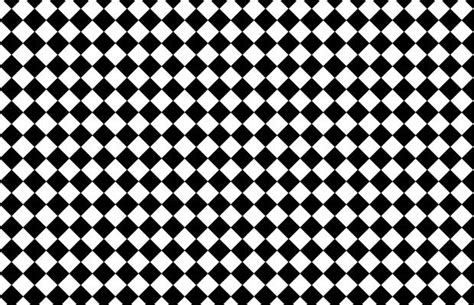 Black Checkered Diamond Vector Patterns