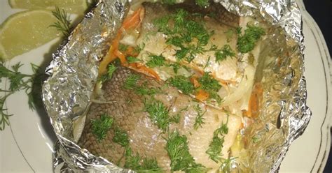 Рыба запечённая в фольге рецепт с фото пошаговый от Ирина Конышева Овкусе ру