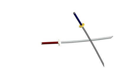 Parrying Motion Active Contact Uchidachi Sword Is Performing Piercing