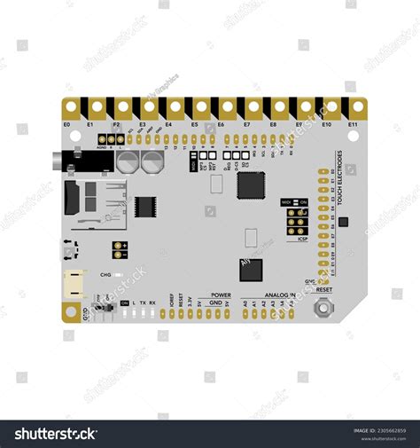 Bare Micro Chip Images Stock Photos D Objects Vectors Shutterstock