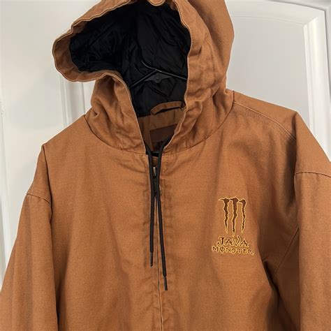 Monster Energy Java Heavyweight Work Jacket Mens La Gem