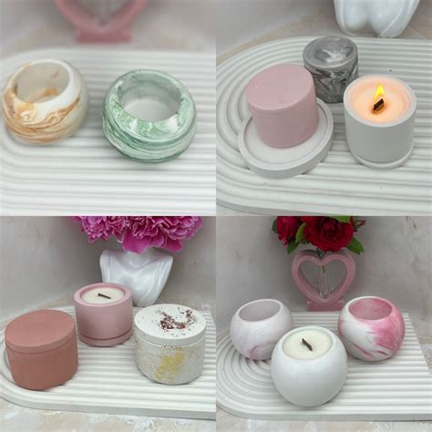 Кашпо з гіпсу з кришкою Стакан з кришкою форма для заливки свічок ОПТ 30 грн Витвори