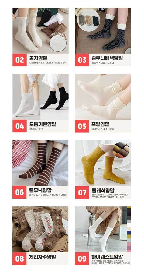 집콕끼리 5켤레 세트 얇은 프릴 시스루 스타킹 양말 5켤레 무지 기본 여성 여자 학생 심플 교복 스커트 반바지 돌돌이 패션 시스루 발목 면 흰 무압박 장목 중목 루즈 삭스