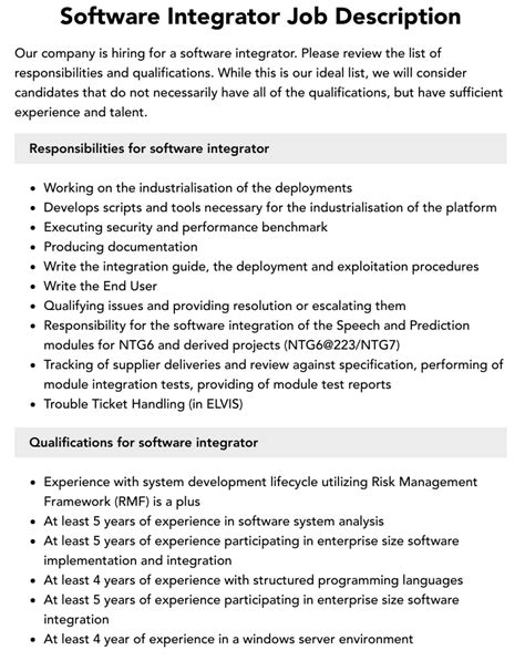 What Exactly Is An Integrator Of Software What Does An Integrator Of Software Do For A Company