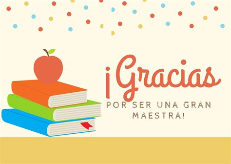 Agradecimiento A Una Maestra Labelmoms