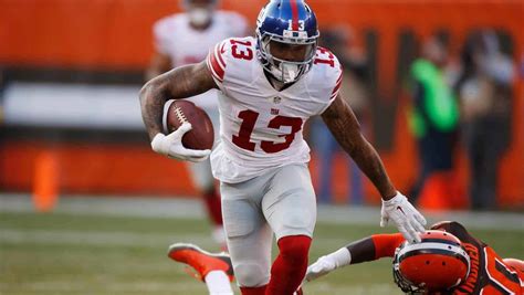 New York Giants News Intend To Make Odell Beckham Jr Highest Paid Wr Soon