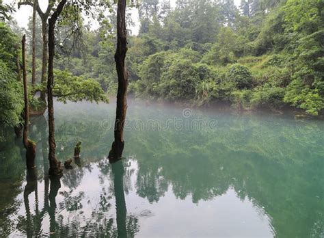 The Landscape In Libo Zhangjiang Scenic Spotsguinzhouchina Stock
