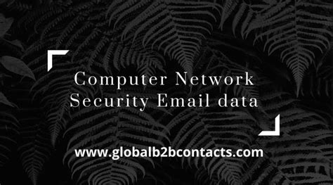Computer Network Security Email Data Computer Network Security