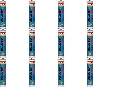 Soudal Soudaflex 40 FC Polyurethane Sealant/Adhesive White 310ml (Pack ...