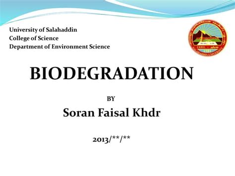 Biodegradation Of Xenobiotics Pptx
