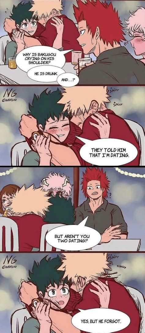 Deku X Bakugou Kiss