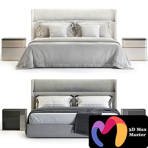 Poliform Chloe Bed No 2 3dmaxter