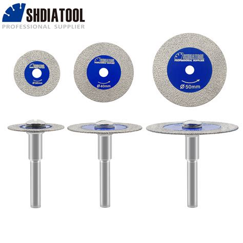 Dia 30 40 50mm Vacuum Brazed Diamond Circular Glass Saw Blade Cutting