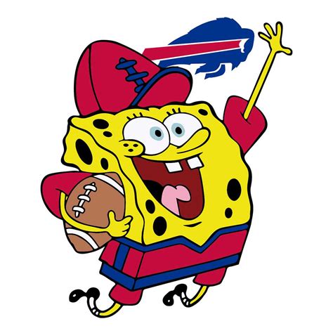 Buffalo Bills Football Spongebob Svg Sport Svg Buffalo Bil Inspire Uplift