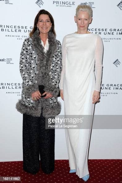 Princess Caroline Of Hanover And Tilda Swinton Attend The Pringle Of