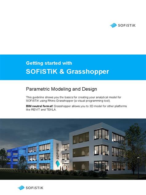 Sofistik Rhino Grasshopper Pdf