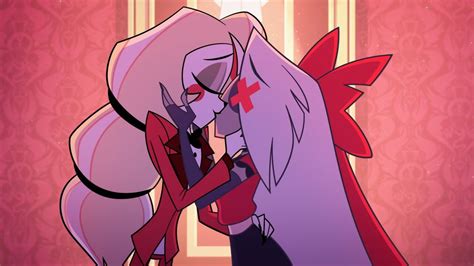 Hazbin Hotel Charlie And Vaggie Kiss Hd Youtube