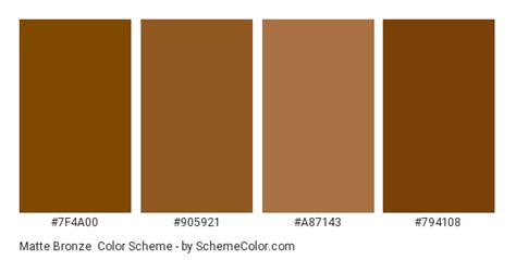 Bronze Color Swatch