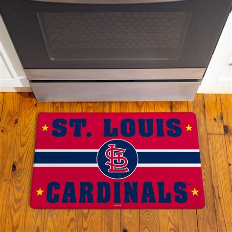 St Louis Cardinals Anti Fatigue Mat 18x30 Team Sports America