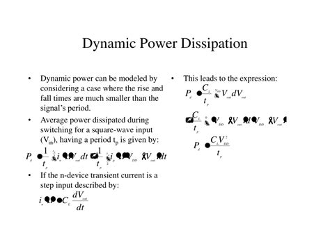 PPT Power Dissipation PowerPoint Presentation Free Download ID